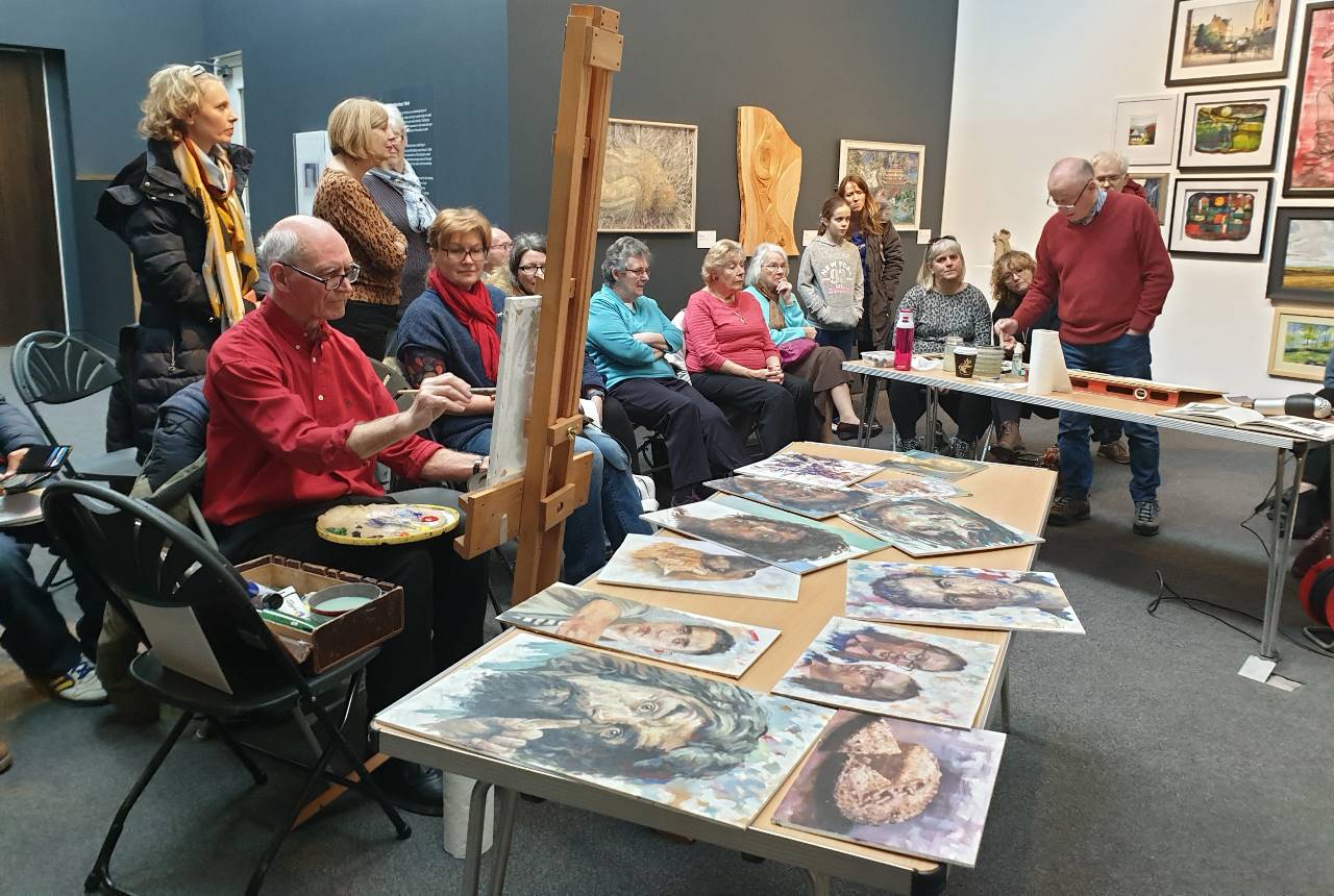 Centenary Exhibition Event - Artist Demonstrations - Wolverhampton ...